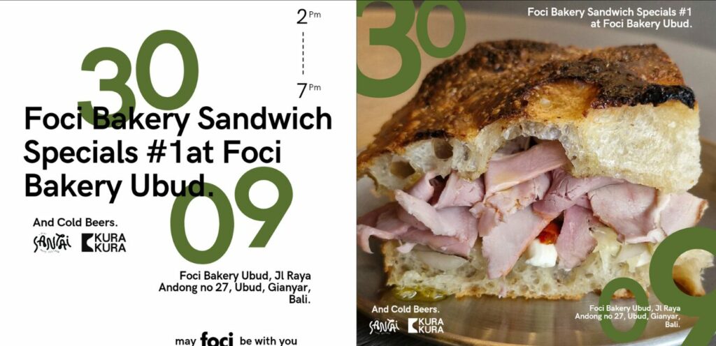 Sandwich Specials #1: Focaccia Sandwiches & Free Beers at Foci Bakery ...